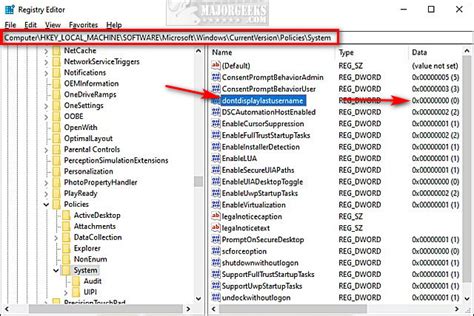 How To Hide Last Signed In Users In Windows 10 Majorgeeks