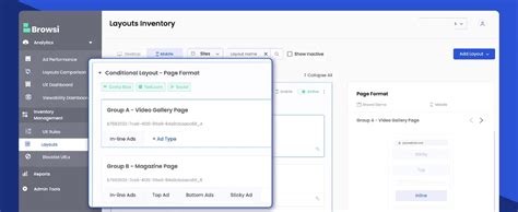 tailor your users ad experience with conditional layouts browsi