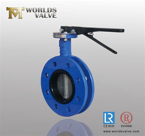 China U Section Flanged End Butterfly Valve China U Section Butterfly