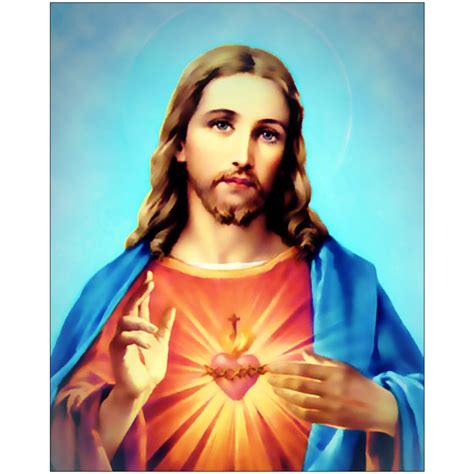 Sacred Heart Of Jesus Wall Art Print Christian Catholic Shop