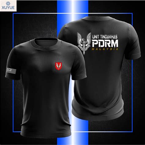 Xy Baju Utk T Shirt Unit Tindak Khas Tshirt Frontliner Microfiber Tindakhas T Shirt Shopee