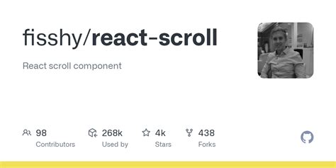 Github Fisshyreact Scroll React Scroll Component