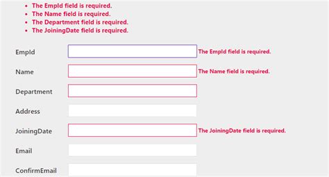 Model Validation In Mvc Codecompiled