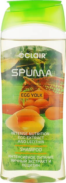 Шампунь для волос "Яичный экстракт" - Eclair Spuma Egg Yolk Shampoo ...