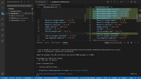 install storybook with vue cli