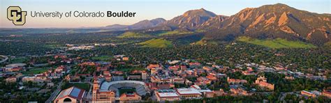 University Of Colorado Boulder Cu Boulder Requirements Data