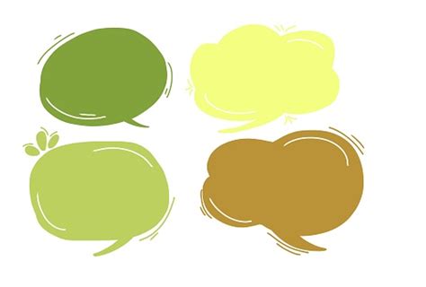 텍스트 채팅 메시지 상자를 위한 다채로운 빈 빈 말풍선 세트 삽화 풍선 말하다 기호 대화 대화 틀 0명에 대한 스톡 벡터 아트 및 기타 이미지 Istock