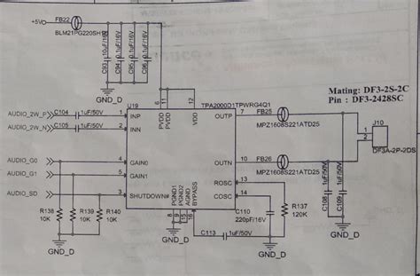 TPA D Q Issue With Audio Amplifier Audio Forum Audio TI E E Support Forums