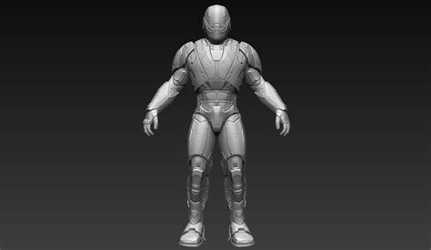 Sci Fi Assault Trooper Concept 3d Model Cgtrader