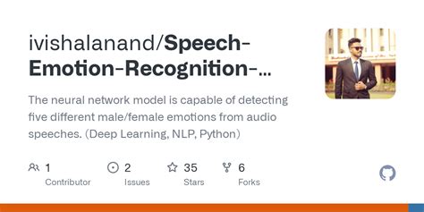 GitHub Ivishalanand Speech Emotion Recognition Using Deep CNN The Neural Network Model Is