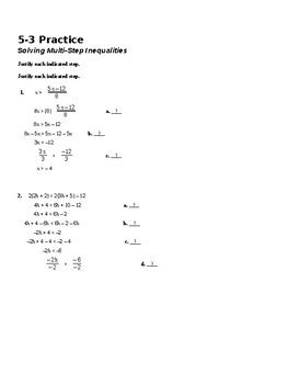 Algebra 1 Chapter 5 Linear Inequalities By Algebra And Beyond