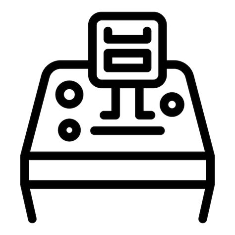 비행 매개 변수를 관리하는 드론 원격 제어기 아이콘 프리미엄 벡터