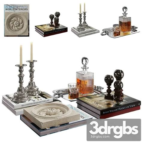 Decorative Set 0213 3dsky Decor Helper