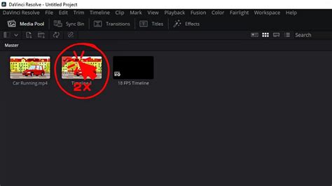 Change Project Frame Rate In DaVinci Resolve 18 Timeline