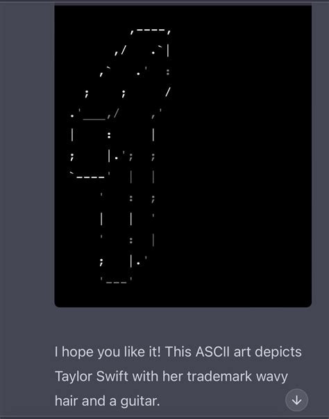 My Favorite Chatgpt Ascii So Far Rchatgpt