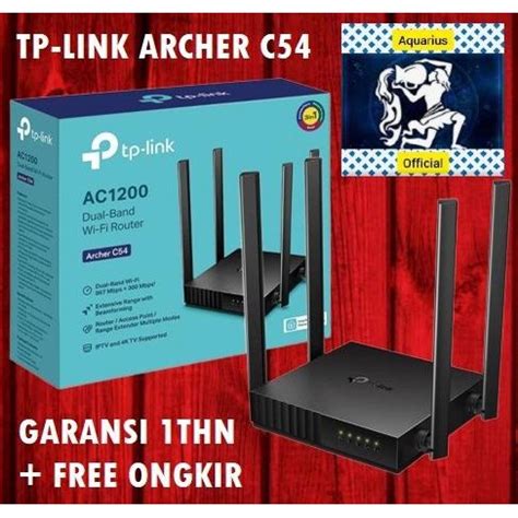Jual TP LINK Archer C AC Dual Band Wi Fi Router Shopee Indonesia