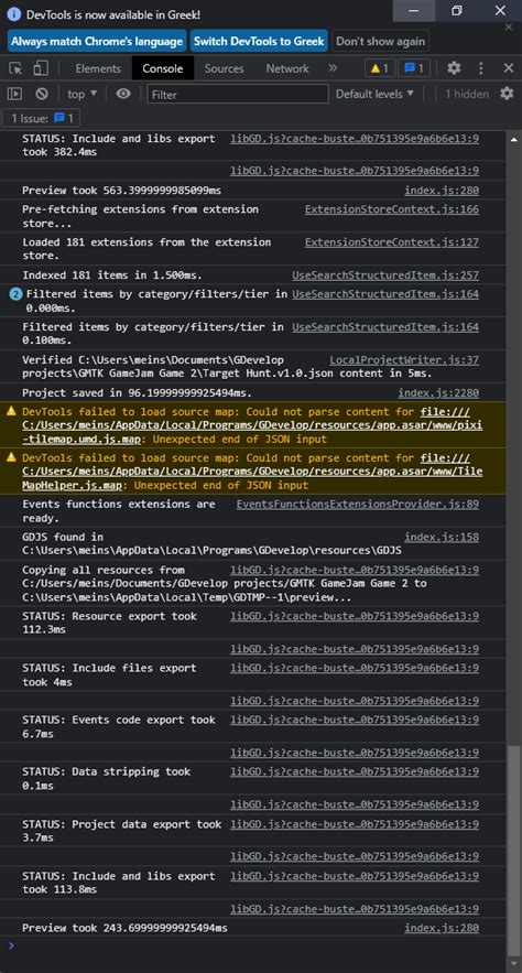 gdevelop not seeing running preview bugs reports gdevelop forum