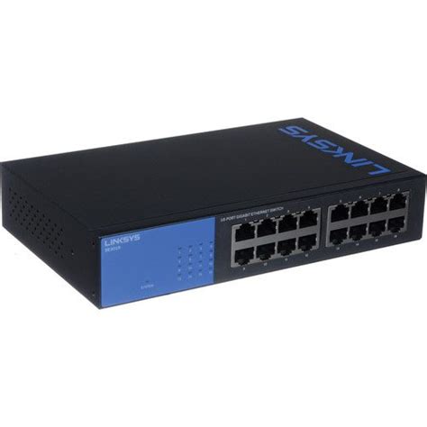 Linksys Se3016 16 Port Gigabit Ethernet Switch Computer World St Lucia Ltd