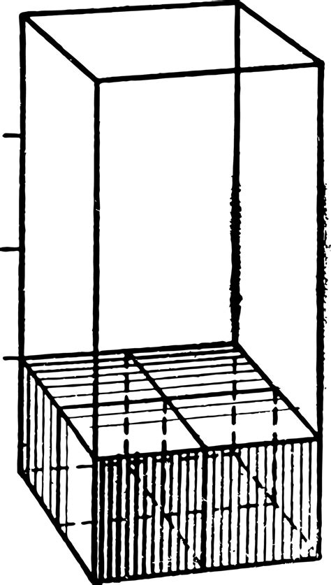 Volume Of Square Prism Vintage Illustration 13823345 Vector Art At Vecteezy