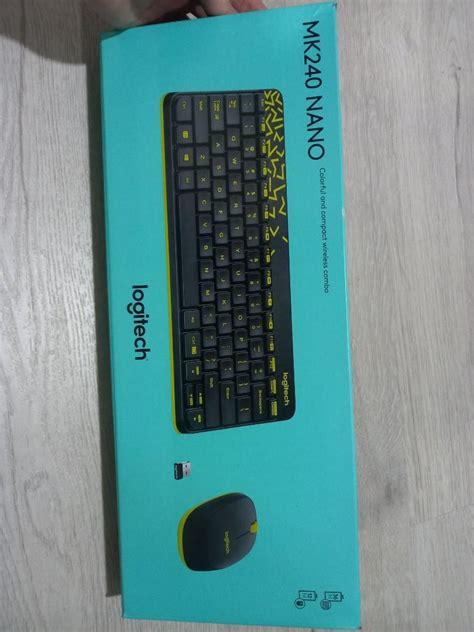 Logitech Mk240 Wireless Keyboard And Mouse Computers And Tech Parts And Accessories Computer