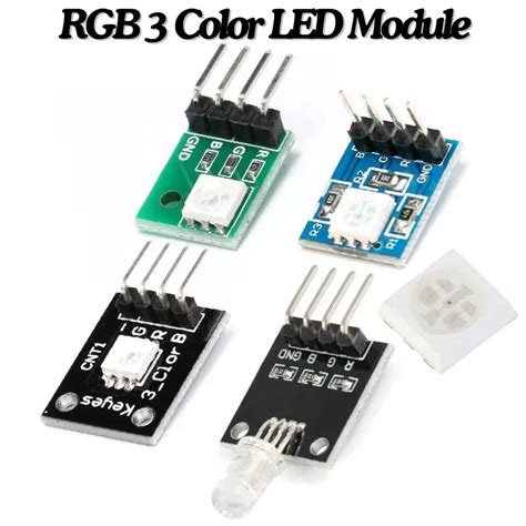 Buy Rgb 3 Color Led Module For Arduino And Diy Makerbazar