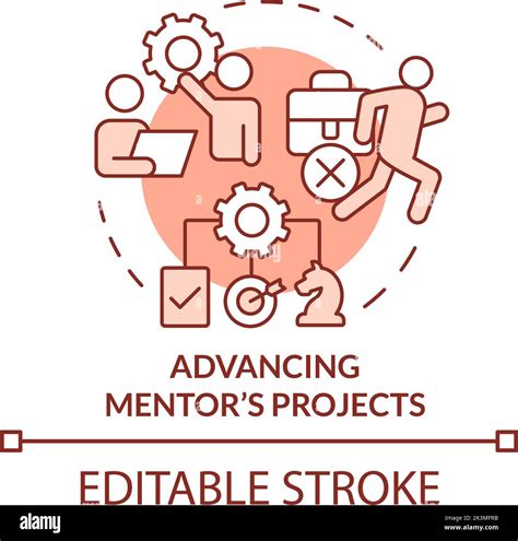 Advancing Mentor Projects Terracotta Concept Icon Stock Vector Image And Art Alamy