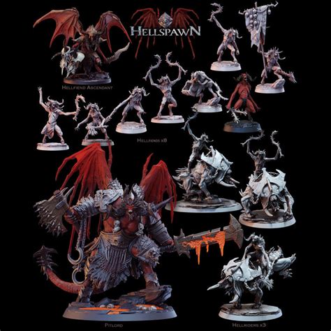 Hellspawn Stl Collection Bestiarum Games