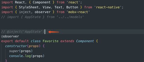 Inject Cause Expected A Constructor Issue Mobxjs Mobx React GitHub