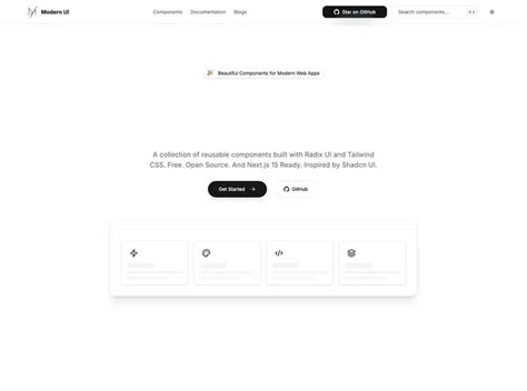 Modern Ui By Thangdevalone A Undefined Template Built At Lightspeed
