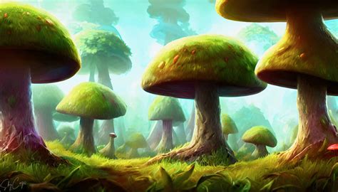 Shroom Fields By Skycogs On Deviantart