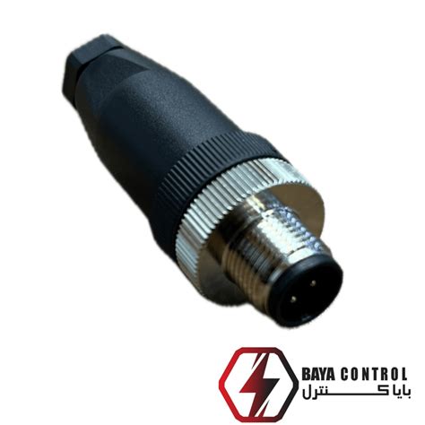 سوکت بدون سیم 5پین قطر12 مستقیم نری فروشگاه اینترنتی بایا کنترل