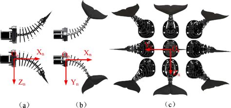 Figure 1 From Analysis Of A Dual Tendon Driven Robotic Dolphin Tail Omnidirectional Motions And