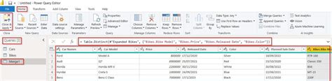 Power Bi Merge Two Tables Without Duplicates Sharepoint And Microsoft Power Platform Tutorials