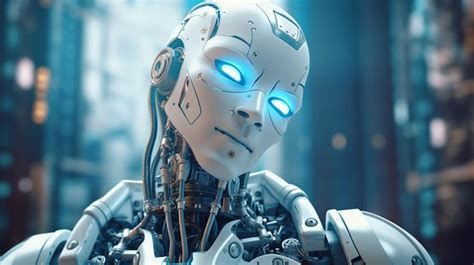 Premium Ai Image Robot Electronic Access Authentication System