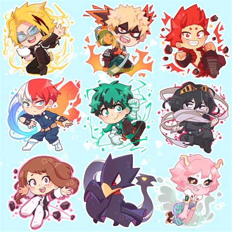 My Hero Academia Wallpaper Chibi 6 Senses