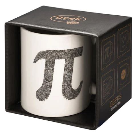 Pi 12 Oz Ceramic Mug Museum Of Science Boston T Shop
