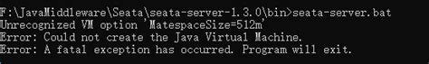Seata Serverbat启动报错 · Issue 4939 · Apacheincubator Seata · Github