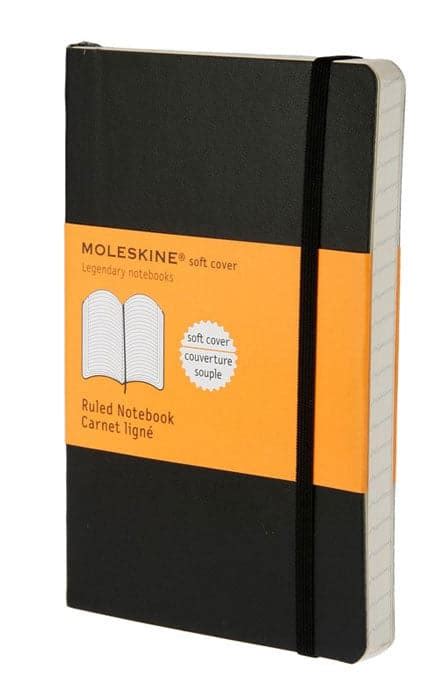 Moleskine Pocket Soft Notebook Ruled Shoreditchprint