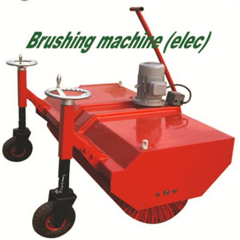 Roller Broom Brushing Machine For Artificial Turf Grass