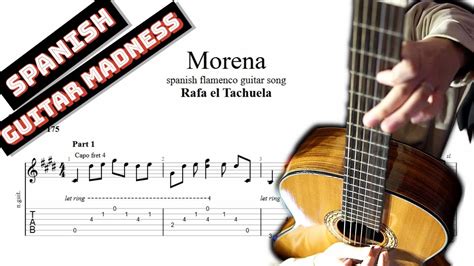 Rafa El Tachuela Morena Tab Spanish Flamenco Guitar Tabs Pdf