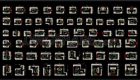 239 Download Cad Drawings Of Layout Options For Different Types Of