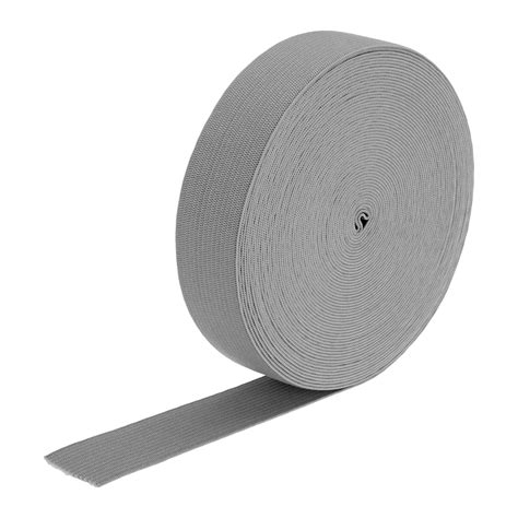 Uxcell Elastic Bands For Sewing 1 10 Yard Neutral Grey Knit Elastic