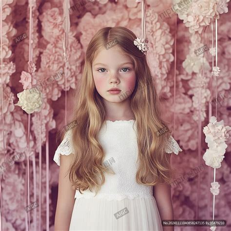 Ai创作图唯美浪漫小女孩 小女孩墙纸 甜美花卉小女孩 粉色的少女 浪漫天真的小女孩 粉色小女孩 粉色芭比娃娃 粉红色的超现实主义奇幻 小女孩模特 半身儿童模特 粉色想象力 粉红色的奇幻 金发