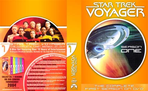 Star Trek Voyager Season 1 R1 Dvd Cover Dvdcovercom