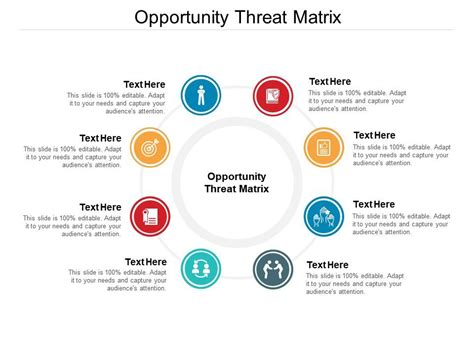 Opportunity Threat Matrix Ppt Powerpoint Presentation Inspiration Tips