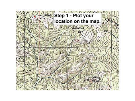 Plotting A Bearing On Your Map Castle Rock