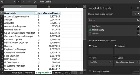 Pivot Tables In Excel Analyze Large Data Sets In Seconds