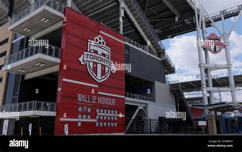 Bmo Field Stadium Home Of The Fc Toronto Soccer Team Toronto Canada April 15 2024 Stock