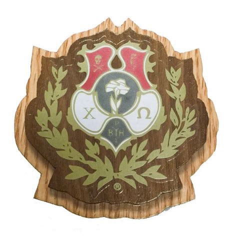 Chi Omega Crest Etsy