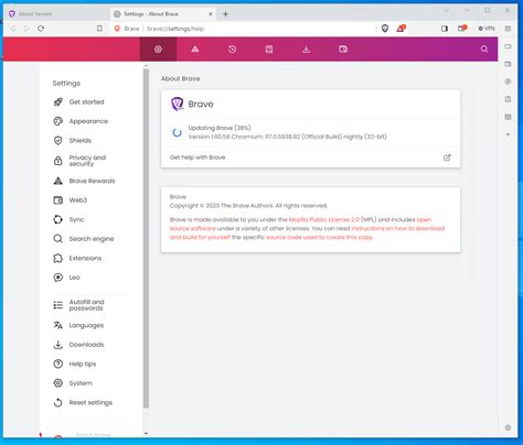 Upgrade From C117 C118 On Win X64 Via 160x Nightly Checking